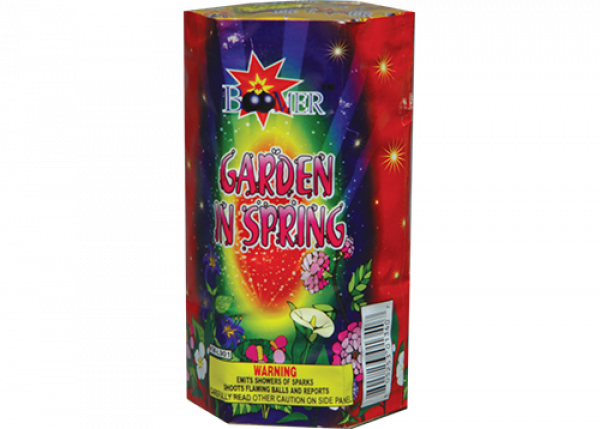 Garden In Spring - Fireworks World